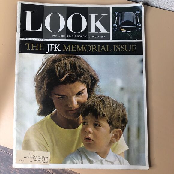 Other | Vintage Look Magazine November 17 1964 The Jfk Memorial Issue ...